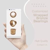 China Wrapped Bronze Bearings | Customized Diameter for sale