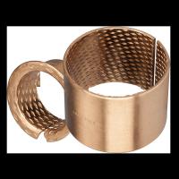 China Rolled Wrapped Bronze Bushings Metric Oil Indentations for sale