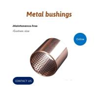China Wrapped Bronze Bearings , CuSn8 With Graphite, high-load and low-speed for sale