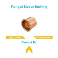 China Flange Bronze Bushing Cusn8 Phosphor Bronze Material for sale