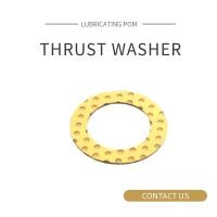 China MoS2 Thrust Washer , POM,  Low carbon steel, polymer thrust washer, thrust bearing washer for sale