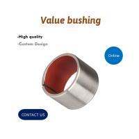 China Tin - Plated Steel /  Dry Valve Bushing , Composite Sliding Bearing for sale
