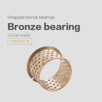 China Wrapped Split Sleeve 092 Bronze Flange Bearings for sale