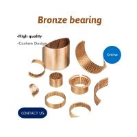 China Wrapped Split Sleeve 092 Bronze Flange Bearings for sale