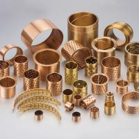 China CuSn8,  Cylindrical Wrapped Bronze Bearings for sale