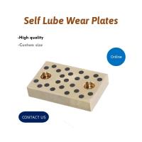 China SOML Plate Bronze Graphite Self Lube Wear Plates Mini Slide Plate for sale