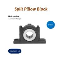 China Self Aligning Split Pillow Block Bearing Cast Iron Housings for sale