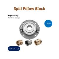 China Self Aligning Split Pillow Block Bearing Cast Iron Housings for sale