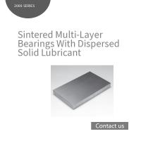 China 2000 Sintered Multi Layer Oilless Bushes With Dispersed Solid Lubricant for sale