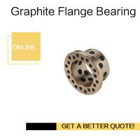 China C86300 Manganese Bronze Flange Oilless Bushes Graphite Plugs for sale