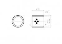 China SOB Customized Self Lubricating Bronze Bushing With Graphite Sleeve Flange & Thrust for sale