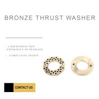 China SOBW Bronze Thrust Washer For Automobile Assembling Line for sale