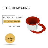 China Metal-Polymer Plain Bearings,Steel back + Porous  Bronze Sinter + for sale