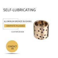 China Highest Strength C95400 Aluminum Bronze Bushing With Solid Lubricant Inc Sizes Sliding Bearings for sale