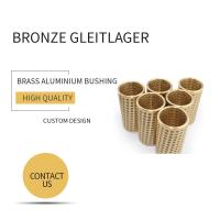 China FZH Ball Bearing Cage Bronze Gleitlager Brass Aluminum Bushing Stock Size Available for sale