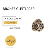 China C93200 Tin Bronze Cast Bushings Self Lubricating Bearing Guide Plate for Mixers & Grinders for sale