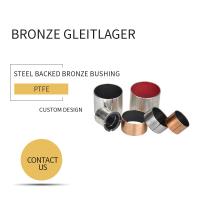 China Metal - Polymer Bronze Backed  Plain Bearing High Strength for sale