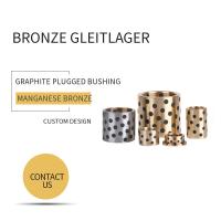 China High Strength Brass Straight Type C86300 (SAE 430B) Manganese Bronze Plugged Graphite Bushings Made To Order for sale