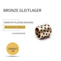 China C86300 SAE 430B Oilless Guide Bushes Manganese Bronze Graphite for sale