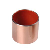 China Composite Bearing Material Flat Strip, Red Polymer Fibres, Steel With Sinter Bronze Interlayer for sale