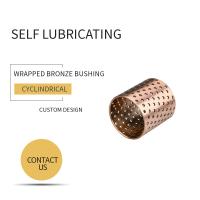 China Cylindrical CuSn8P Self Lubricating Plain Bearing for sale