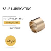 China Metric Size CuSn6Zn6Pb3 Cast Bronze Bushings for sale