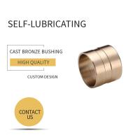 China Metric Size CuSn6Zn6Pb3 Cast Bronze Bushings for sale