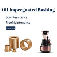 China Sintered Copper Sleeve Bearing For Electrical Appliances for sale