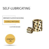 China ASTM B505 CuSn12 Bronze Sleeve Bushings for sale