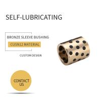 China ASTM B505 CuSn12 Bronze Sleeve Bushings for sale