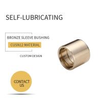 China ASTM B505 CuSn12 Bronze Sleeve Bushings for sale