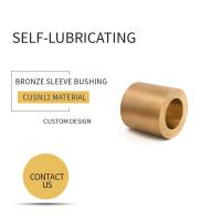 China ASTM B505 CuSn12 Bronze Sleeve Bushings for sale