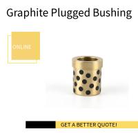 China C93200 / SAE660 ASTM B505 Tin Bronze Sleeve Bushing Oil Less Graphite Plugged for sale