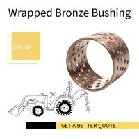China Wrapped Bronze Sleeve Bearings Oilless for sale