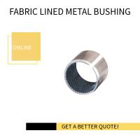 China Fabric Lined Metal Backed Bushing for sale