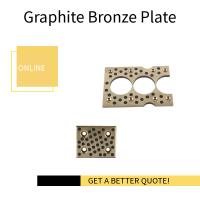 China Customized High Precision Bronze Material Bronze Graphite Gasket Plate for sale