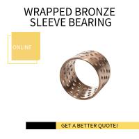 China 7080 CuSn8P Slide Bearing Bushing for sale