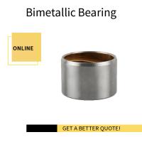 China Bimetallic Bearing Bronze Metric Cylindrical Bushes for sale