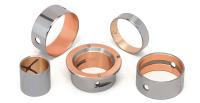 China CuPb10Sn10 Bimetal Bushing , Flanged Bimetal Steel Bearings By Size for sale