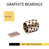China Self Lubricating Graphite Plugged Oilless Die Bushings for sale