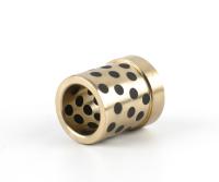 China C863 Manganese Bronze Graphite Plugs Flange Bushing for sale