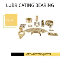 China Hydraulic Cylinder Parts Self Lube Wear Plates High Strength Brass Material  OILLESS，DIN，NAAMS Standard for sale