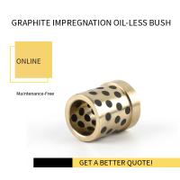 China Graphite Impregnation Oil-Less Copper Flange Bush for sale