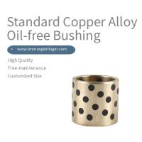 China Standard Copper Alloy Oil-Free Bronze Bushing for sale