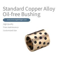 China Standard Copper Alloy Oil-Free Bronze Bushing for sale