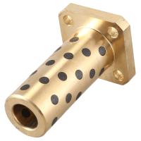 China Solid Lubricant Embedded MPBZ10-12 Oil Free Bushing Brass Alloy for sale
