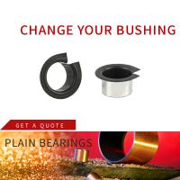 China Cylindrical Bushes & Flange Bushes Part No for sale