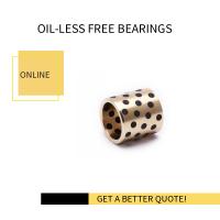 China Brass Graphite Copper Sleeve Self-Lubricating Small Size for sale