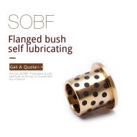 China Bronze Metric Size Oil Free Bearing With SOB Maintenance for sale