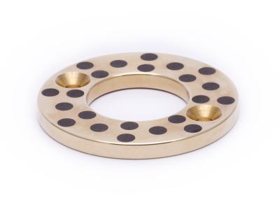 China Self-lubricated Oilless Bearings With Graphite Insert Washer for sale